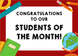 Congratulations to New Student of the Month Winners at BMS | Beggs ...