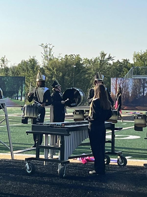 Band of Demons Shows Out for School | Beggs High School