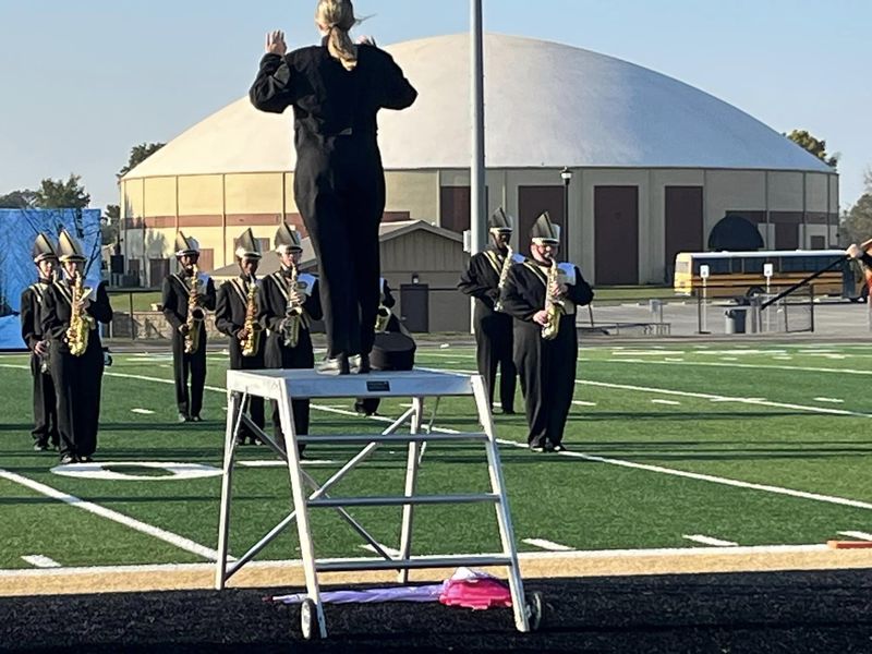 Band of Demons Shows Out for School | Beggs High School